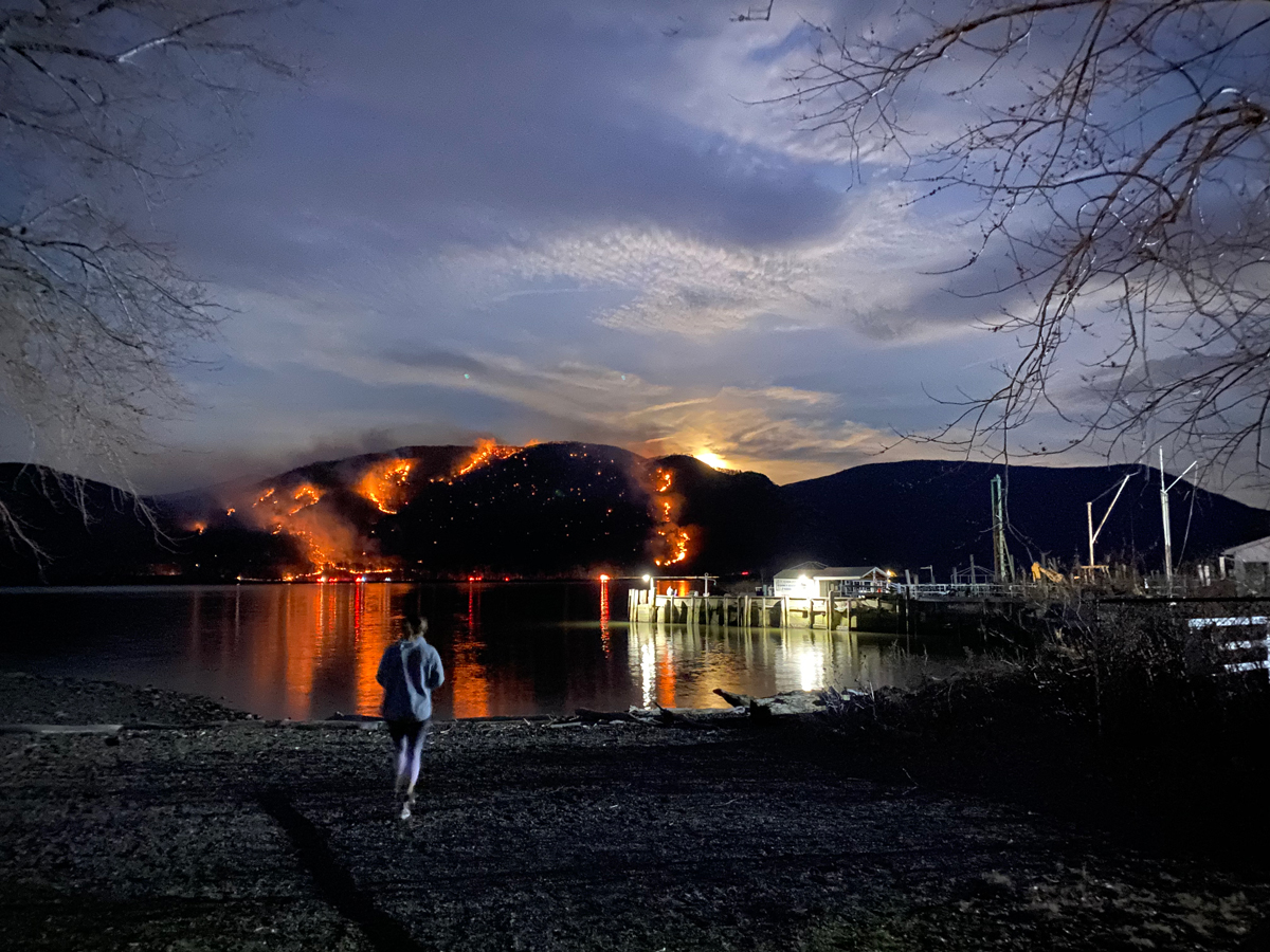 Fire on Breakneck Ridge: Scenes From the Hudson Valley Blaze