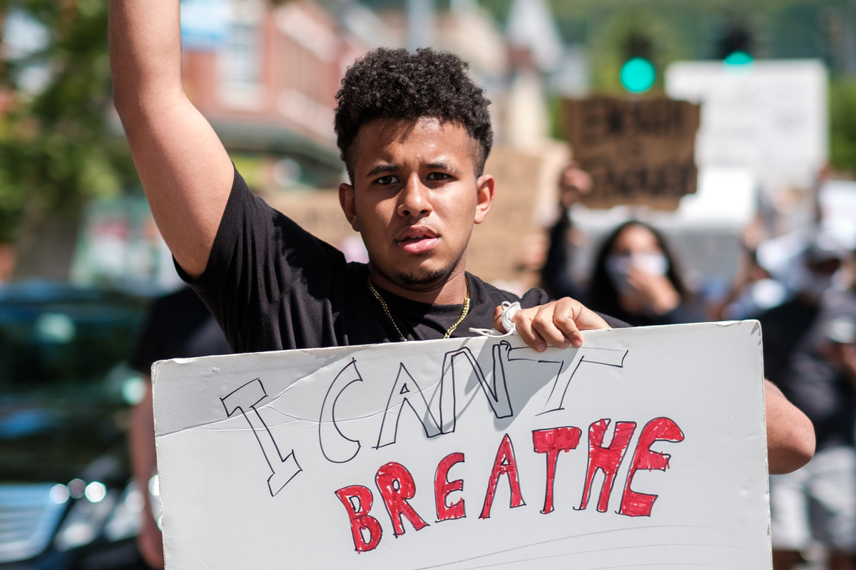 Scenes From the Peaceful Protest in Beacon