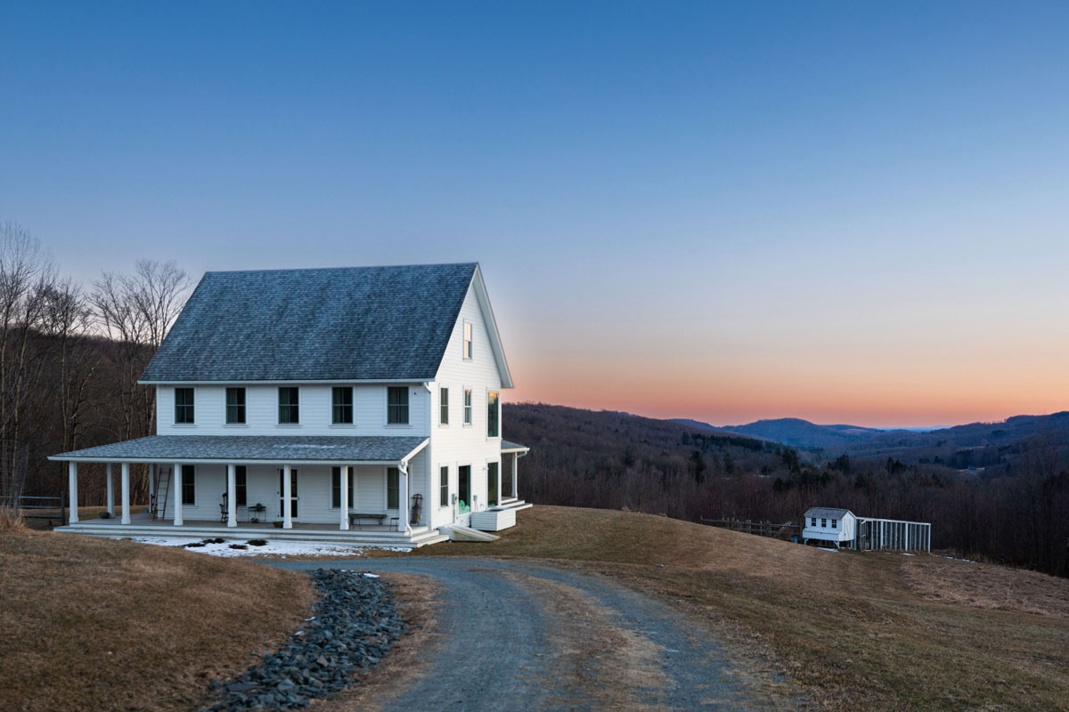 This Callicoon Farmhouse Boasts Spectacular Mountain Views