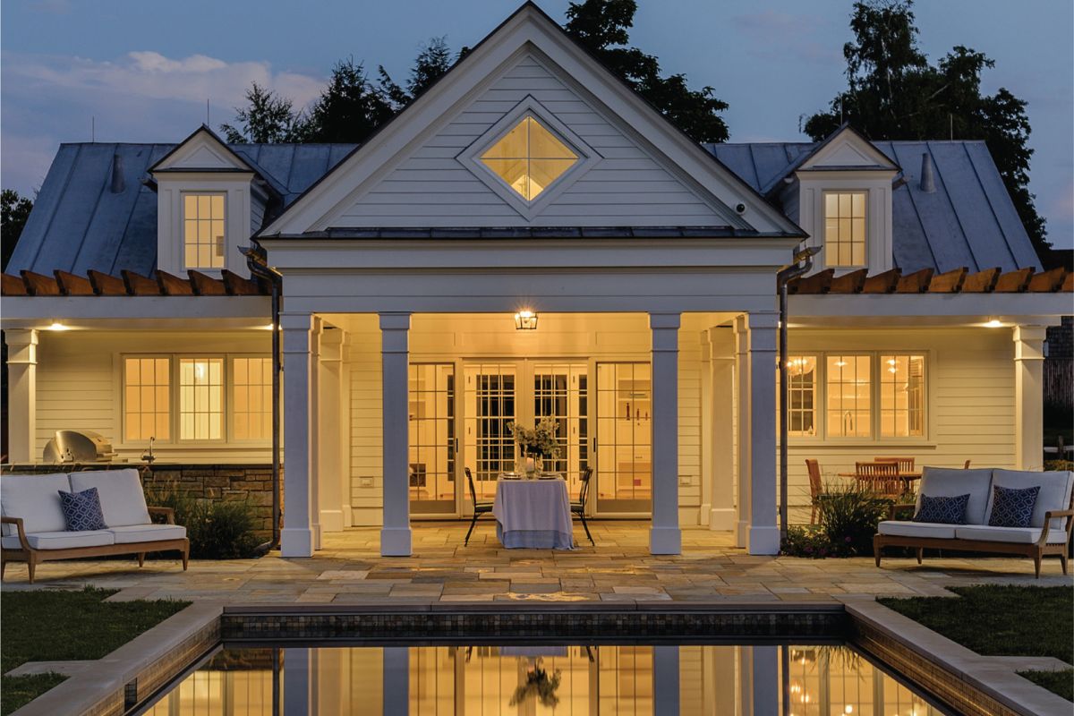 2 Picture-Perfect Pool Houses at Hudson Valley Homes