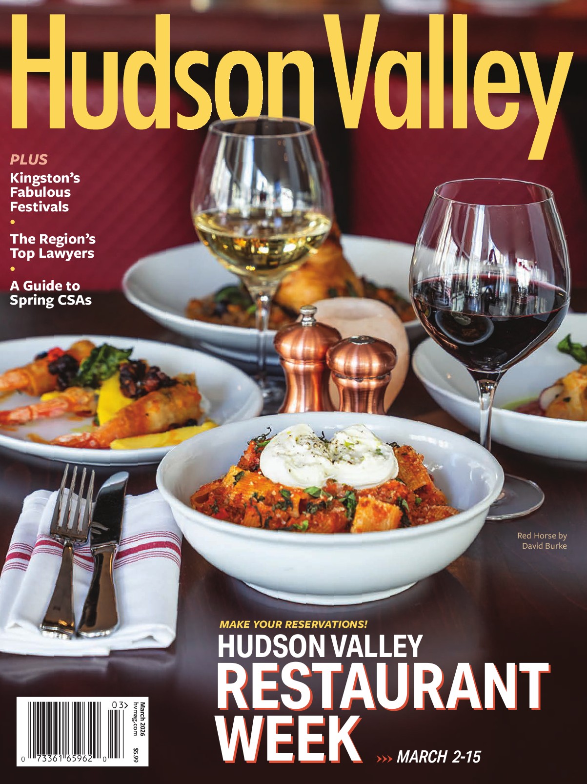 Hudson Valley Magazine March 2026