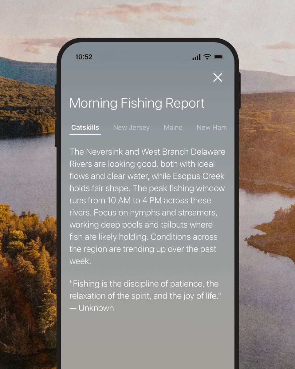 Catskills-Created SIFT App Revolutionizes Fly Fishing Nationwide