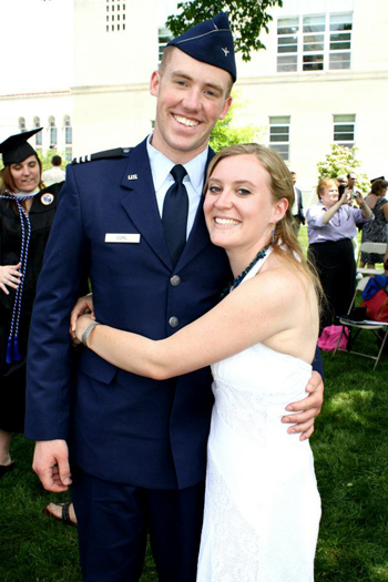 Kristen Laubacker and Ryan Corl