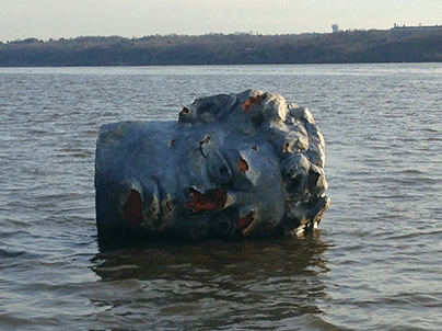 Giant Head Found Floating in the Hudson River; Recovered by Marist Crew ...