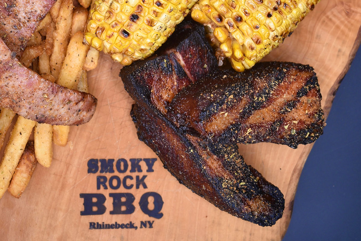Treat your guests to the Original NY-Style BBQ: Smoky Rock BBQ