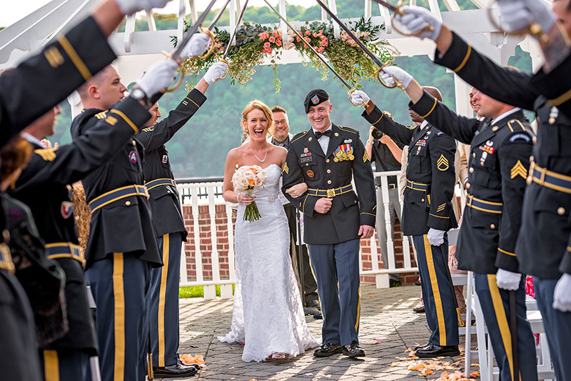 Try Not to Tear Up Looking at These Gorgeous Military Wedding Pics