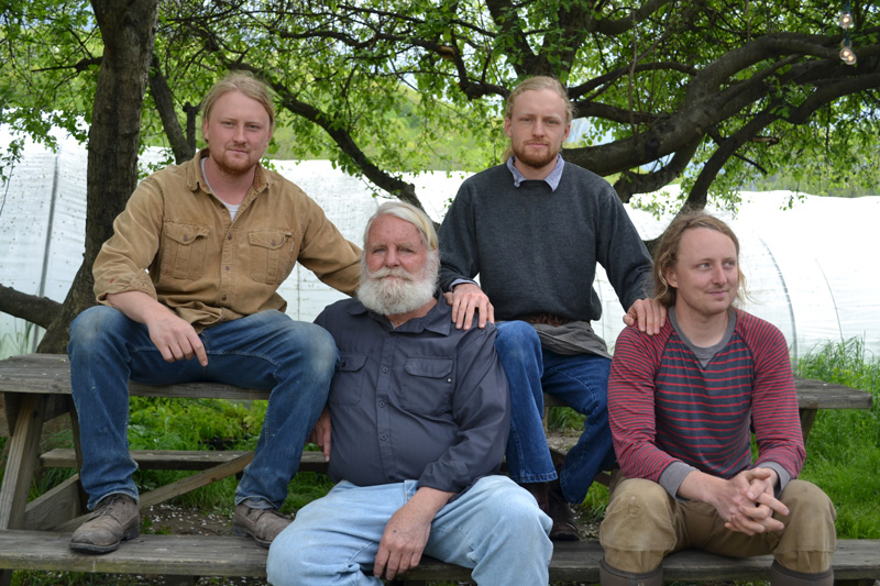 Guy, Austin, Travis, and Skyler Jones