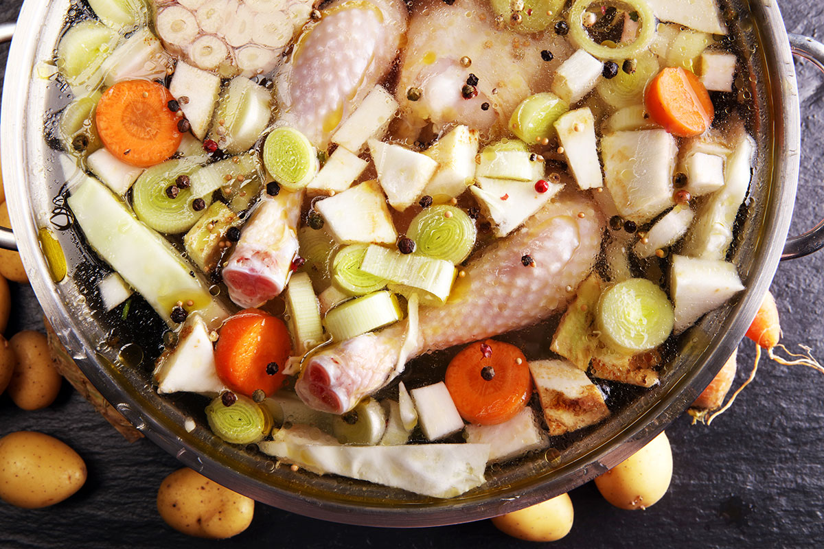 Make This Back-Pocket Chicken Stock All Year Long