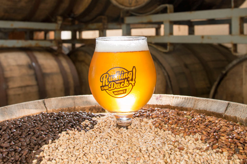 Rush the Duck at the Recently Expanded Rushing Duck Brewery