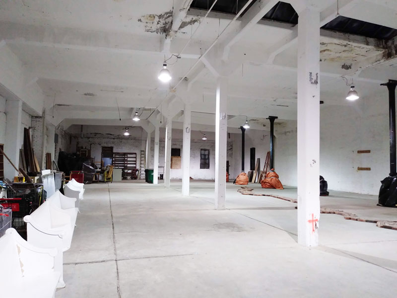 Poughkeepsie's Historic Trolley Barn Becomes a Downtown Art Hub